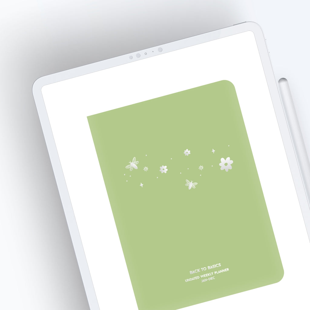 Digital Back to Basics Planner Undated – Design Your Life Planner