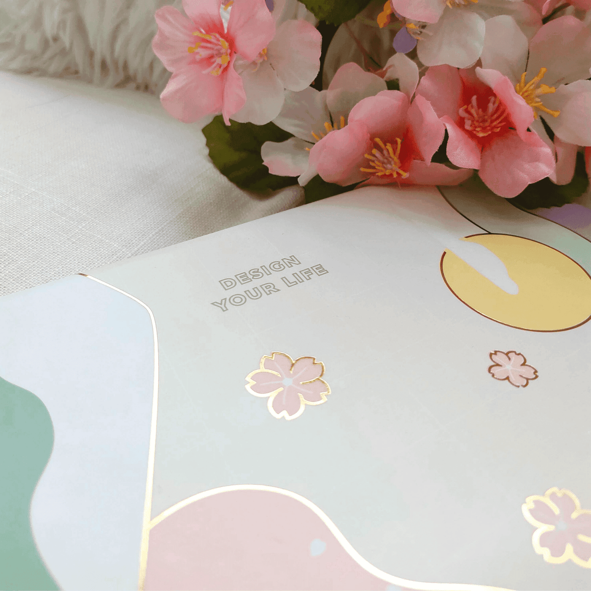 Cherry Blossoms Cover – Design Your Life Planner